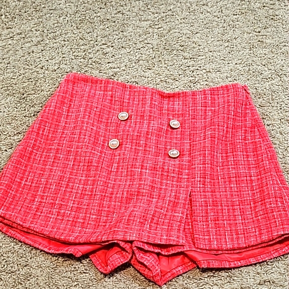 Hello Molly | Shorts | Hello Molly Tweed Skort | Poshmark